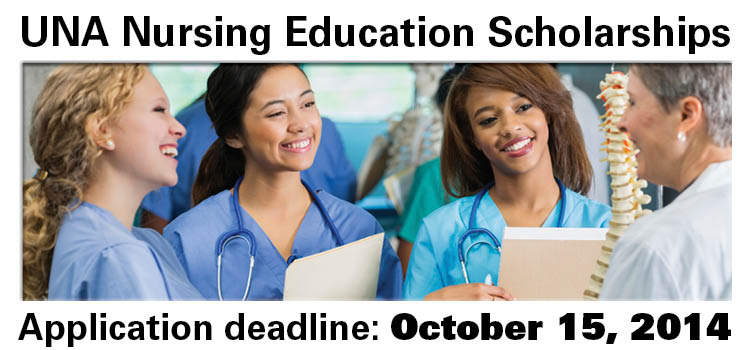 Apply for a UNA Nursing Education Scholarship - UNA