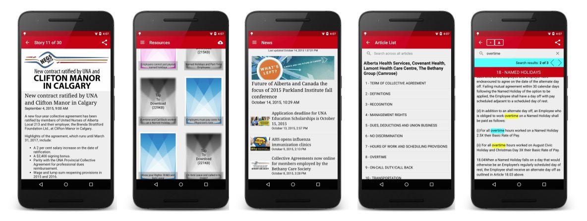 UNA App now available for Apple and Android devices - UNA