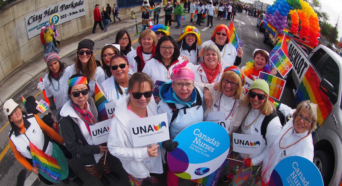 UNA stands proud with Calgary's LGBTQ community - UNA