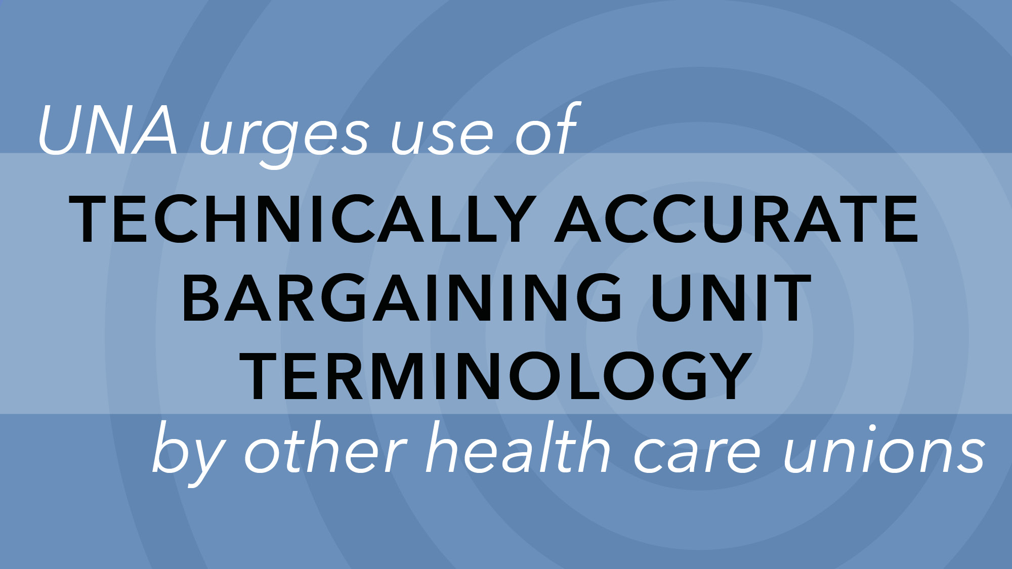 UNA congratulates AUPE and its new Auxiliary Nursing Care members but ...