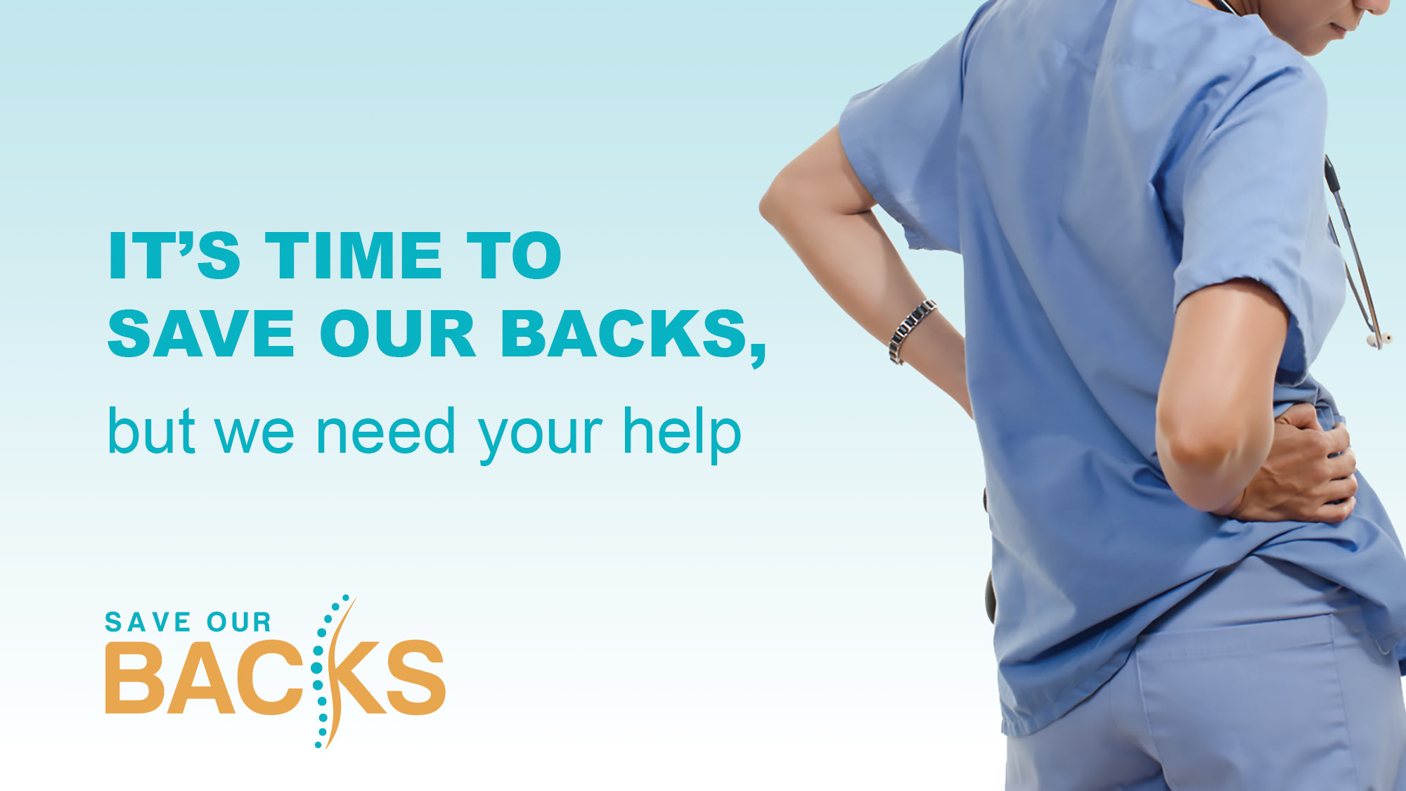 It's time to Save Our Backs, but we need your help - UNA