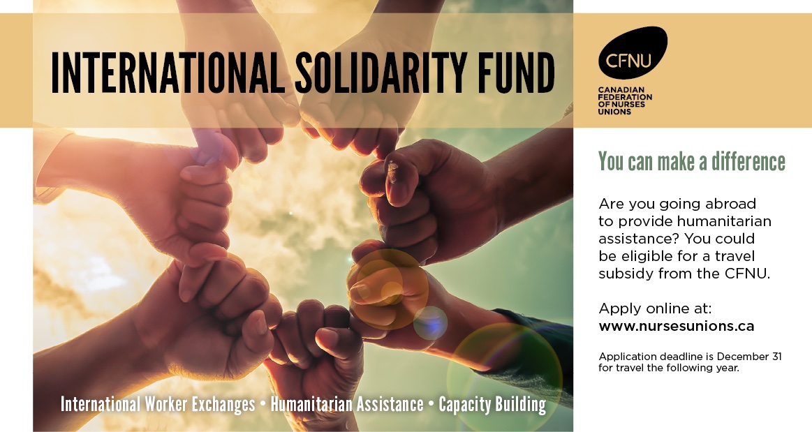Apply for the International Solidarity Fund - UNA