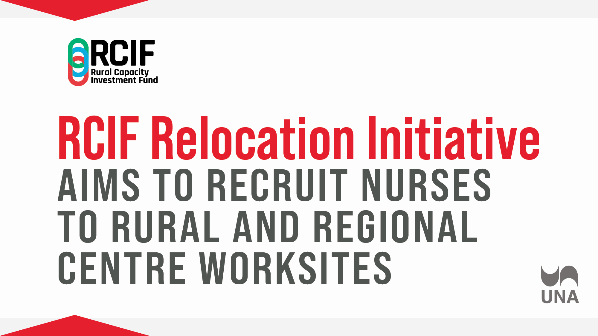 RCIF Relocation Incentive aims to recruit nurses to rural and regional ...