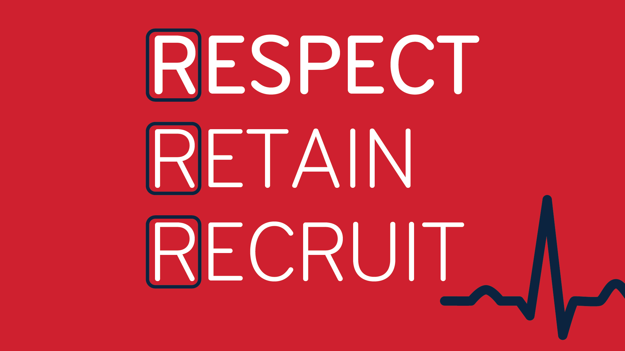 Respect, Retain, Recruit - UNA