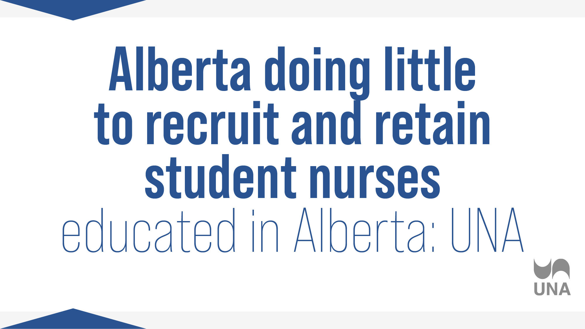 Alberta doing little to recruit and retain student nurses educated in ...