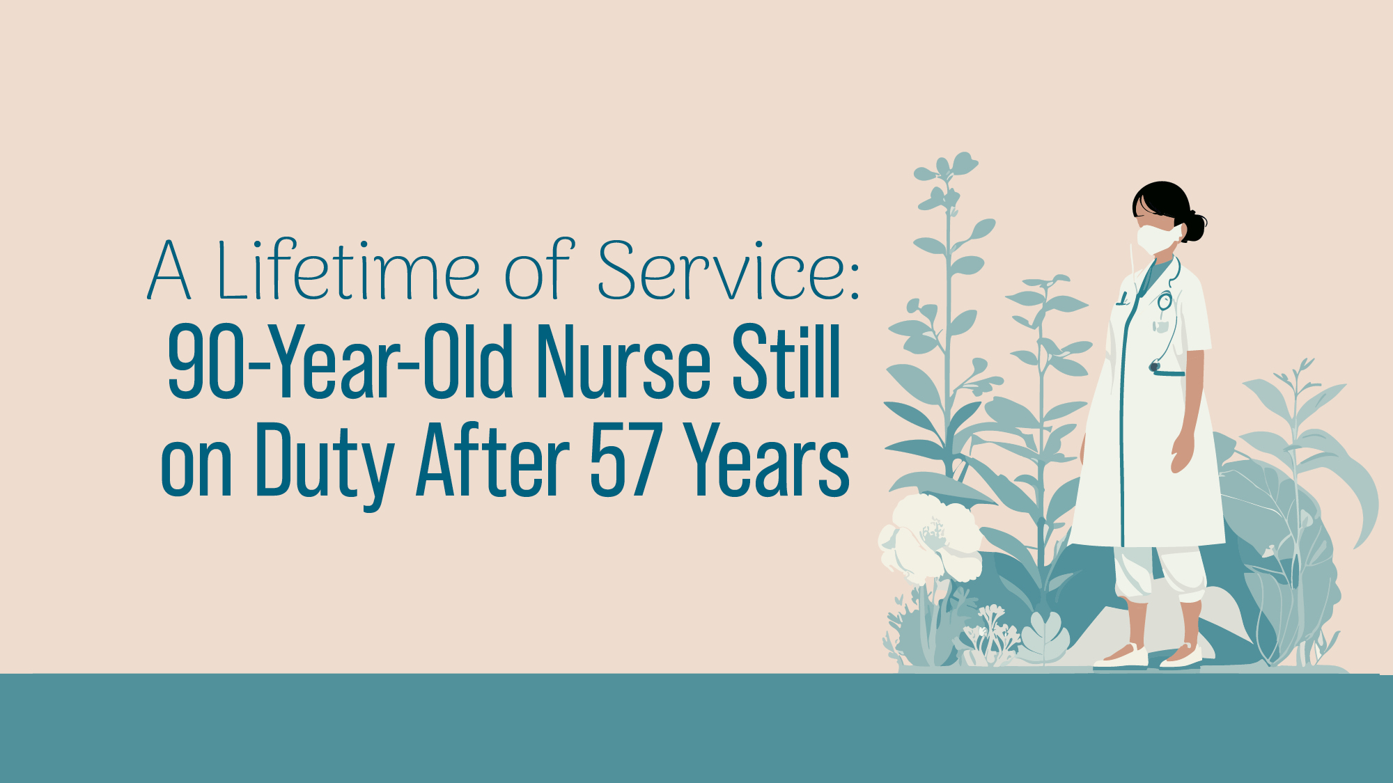 A Lifetime of Service: 90-Year-Old Nurse Still on Duty After 57 Years - UNA