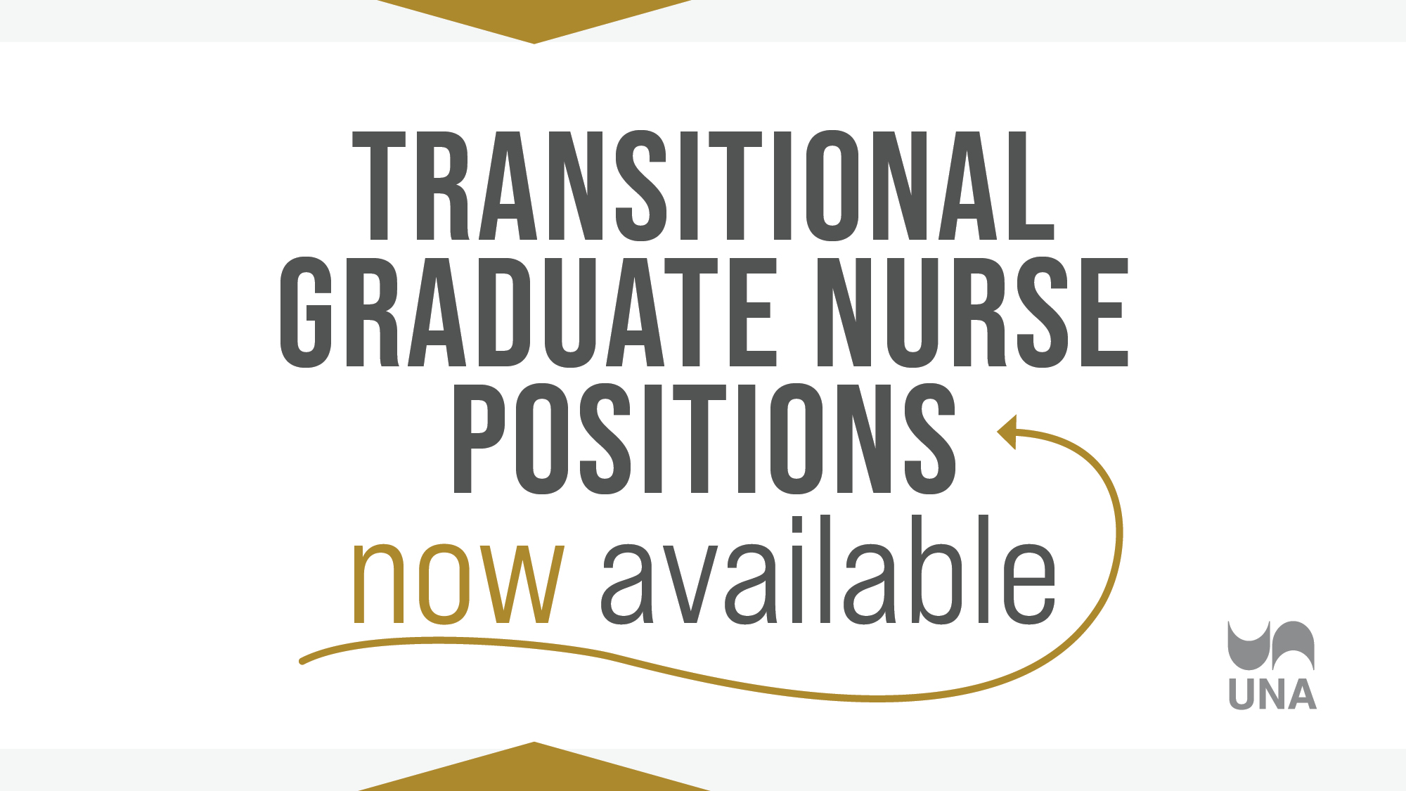 Transitional Graduate Nurse positions now available - UNA